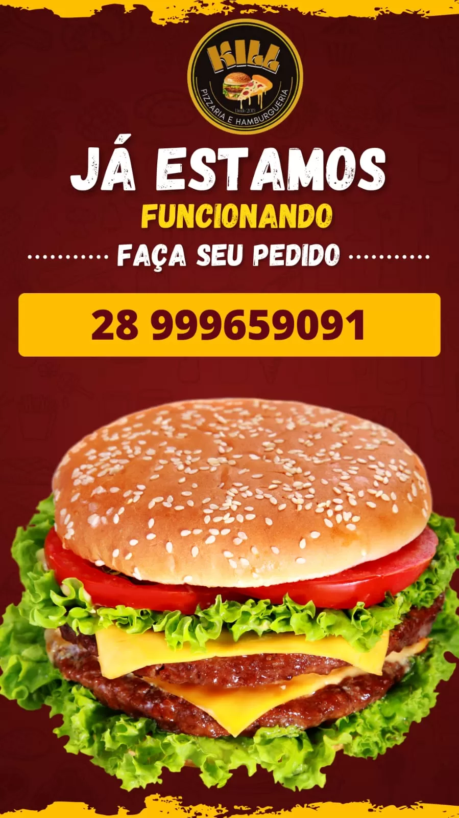 kiLL hamburgueria e pizzaria - Hambúrgueres tradicional - lojazap